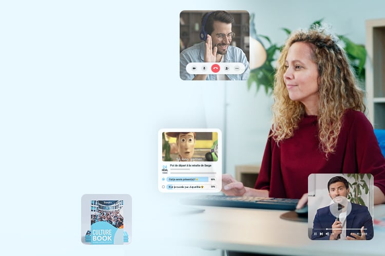 Steeple the phygital internal communication tool for all companies