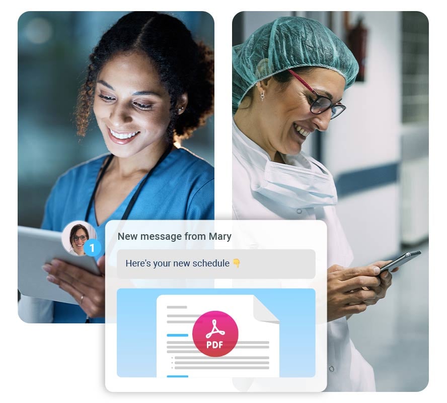 Instant messaging feature of the Steeple collaborative software