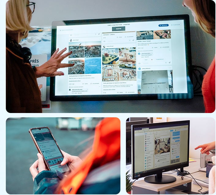Steeple, the multi-device internal communication tool